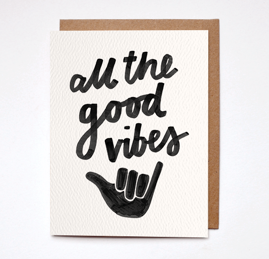 Good Vibes Card – GALLERY FLOWERS