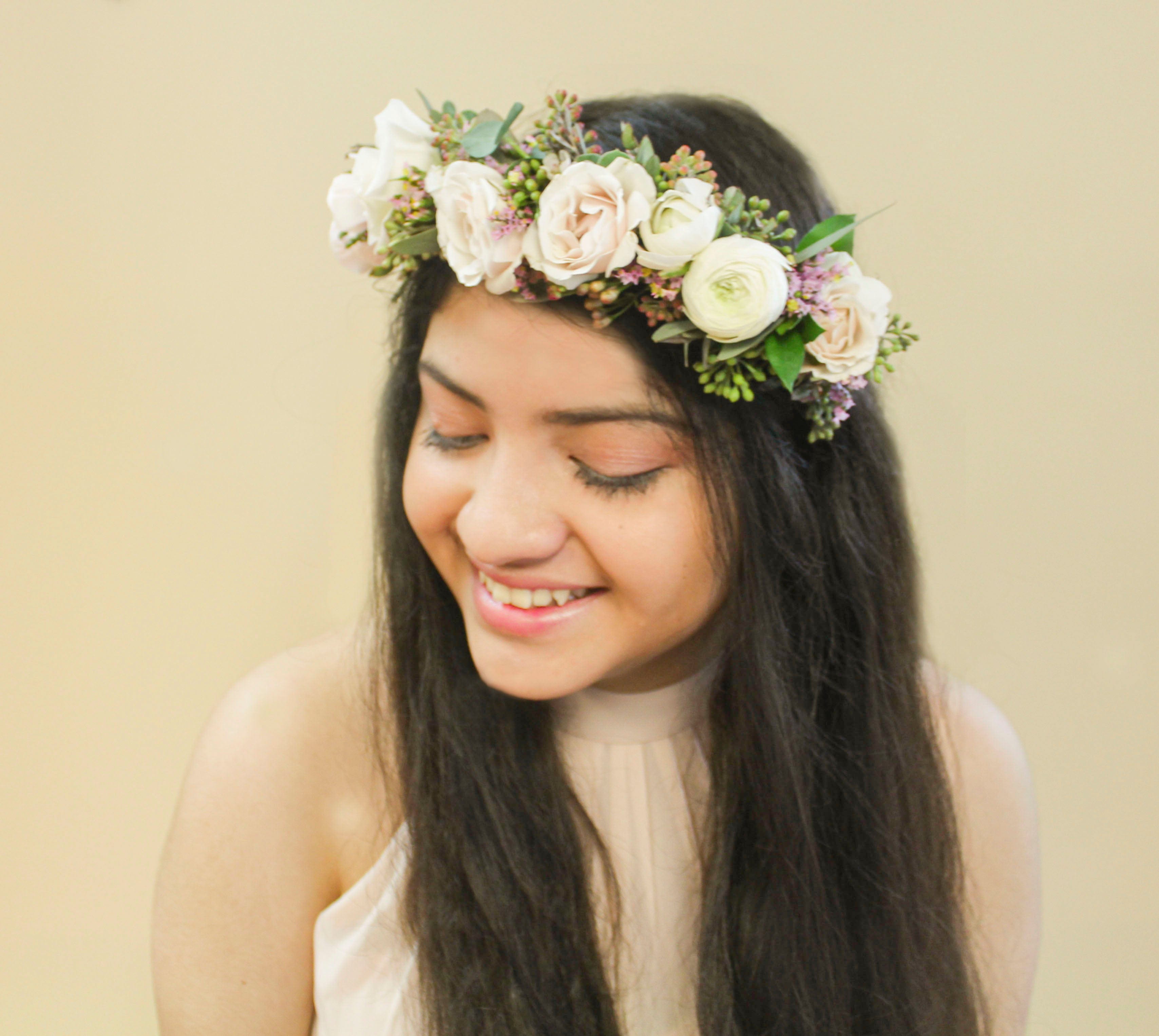 Alice Flower Crown | Houston Flower Delivery & Pick Up – GALLERY FLOWERS